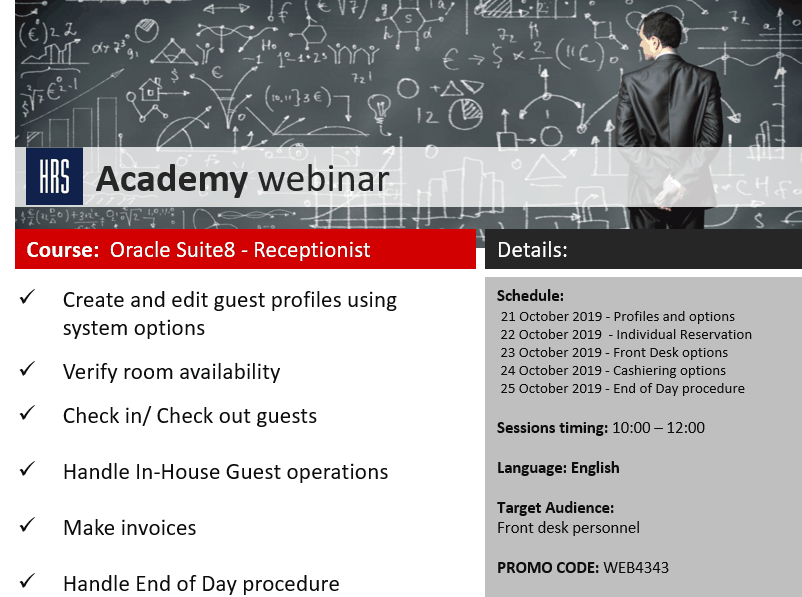 HRS Academy: Webinars
